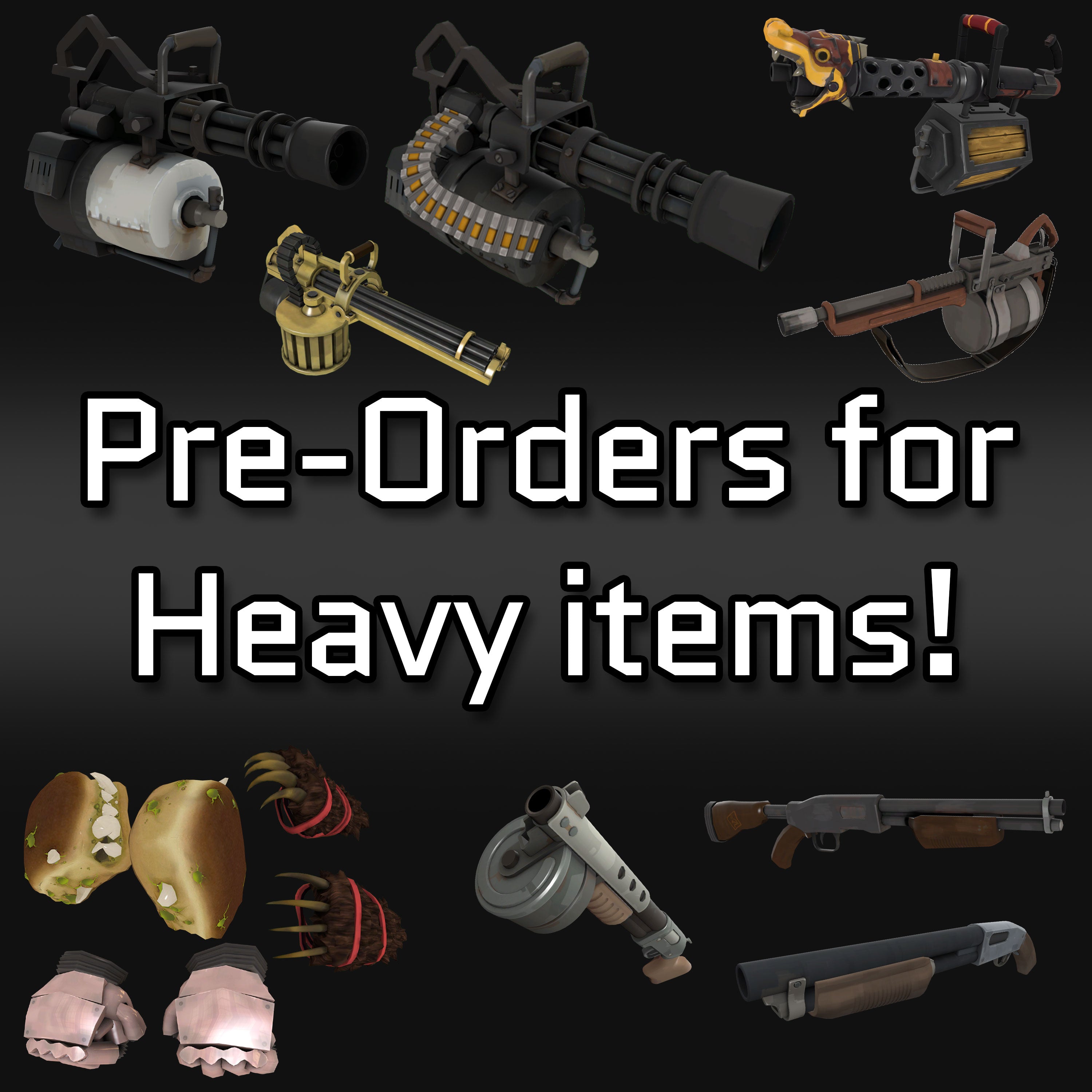(PRE-ORDER) Heavy Items – Arkan Cosplay